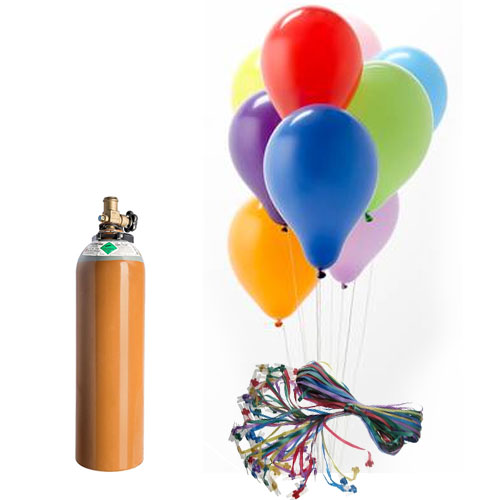 HELIUM TANK HIRE - KIT - 100 Balloon - Standard — Party Planet