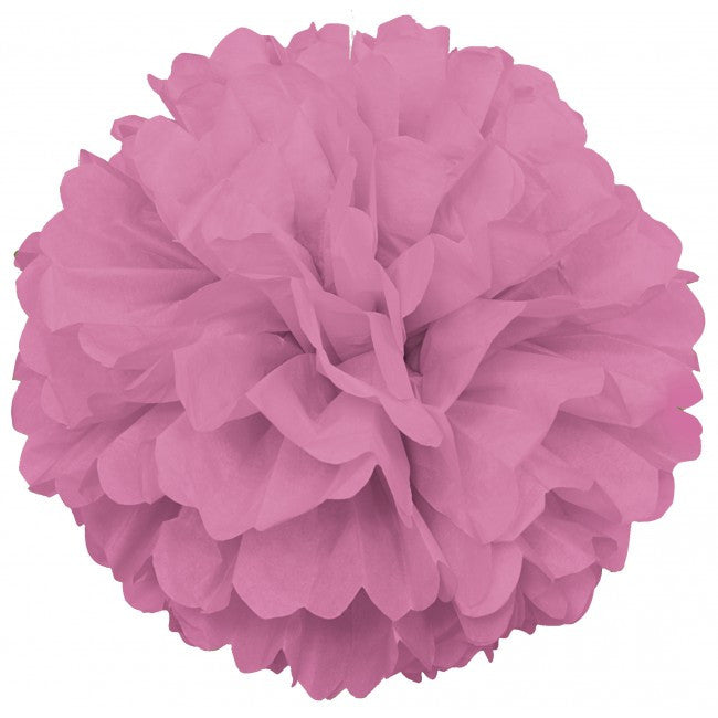 Tissue Paper Puff Ball | Pastel Pink | 40cm — Party Planet