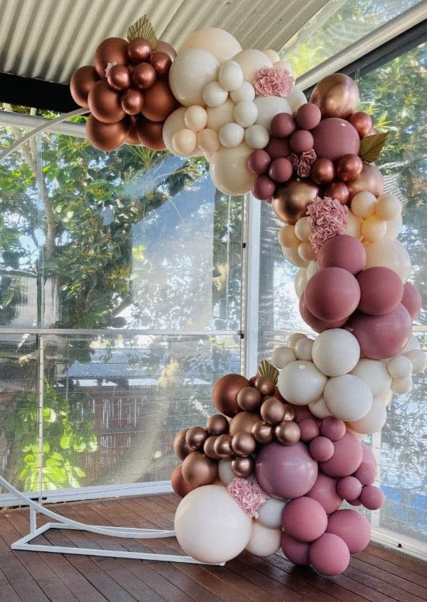 Balloon Garland Frame 3m Custom Colours Flowers - Weddings | Party Planet